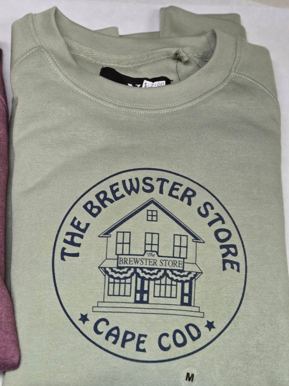 Crew Neck Sweatshirt - Brewster Store Logo - Shop Online - The Brewster ...