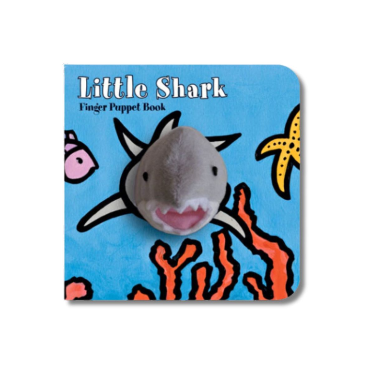 Little Shark Finger Puppet Book - Shop Online - The Brewster Store Cape Cod