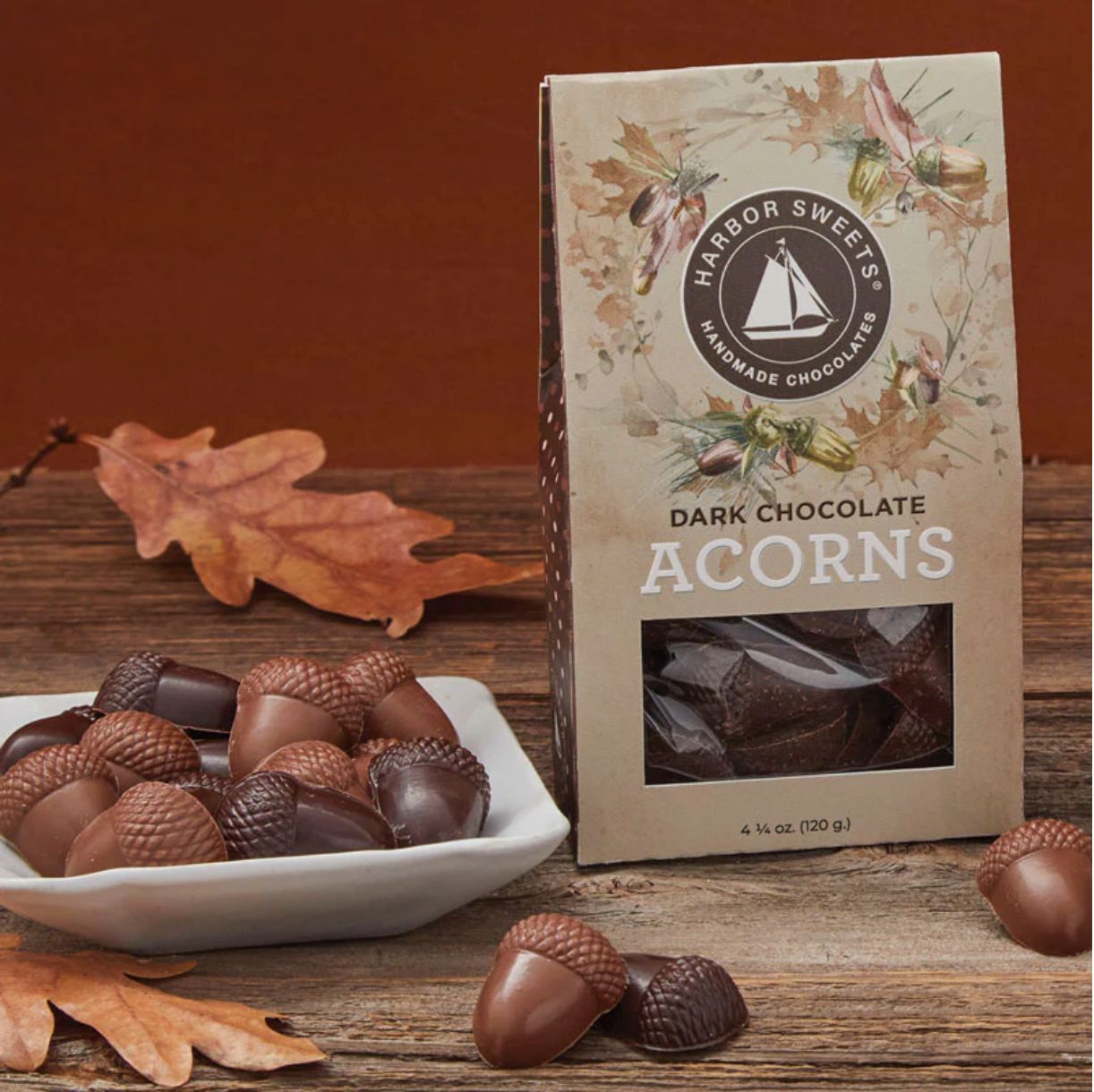 Harbor Sweets Milk Chocolate Acorns - Shop Online - The Brewster Store ...