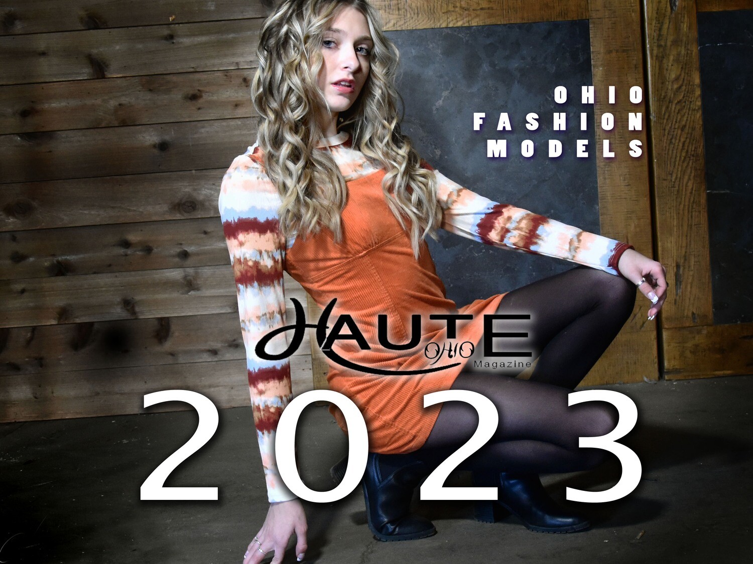 2023 Haute Ohio Magazine - Ohio Fashion Models Calendar - Male/Female