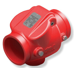 Swing Check Valve 6" Grooved Type, UL Listed, Secure / FireGuard