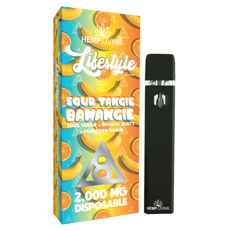 DELTA 8 DISPOSABLE SOUR TANGIE BANANGIE