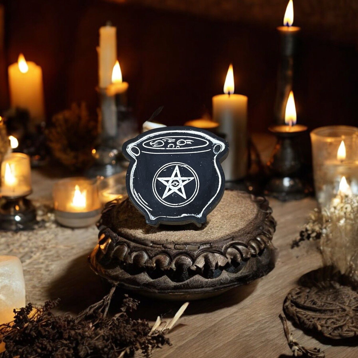 Wicca Incense Holder