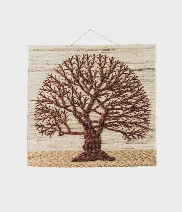 Jute Tree of Life Wall Art
