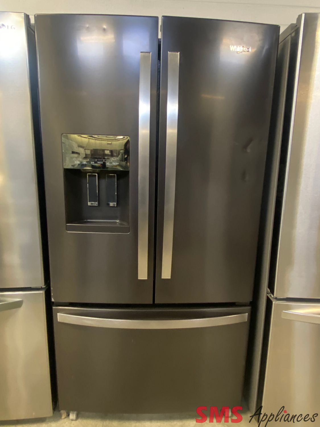 Whirlpool 36" French Door Refrigerator WRF555SDHV
