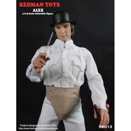 Clockwork Orange Alex Delarge Malcom McDowell 1/6 Scale Action Figure
