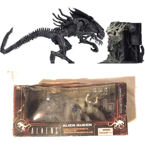 Alien Queen Deluxe Box Set 2003 MCFARLANE TOYS Movie Maniacs 6 Action ...