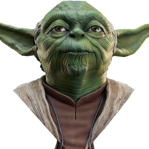 Star Wars: The Empire Strikes Back Yoda Legends in 3D 1/2 Scale Limited ...
