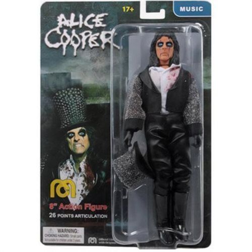 Alice Cooper Mego Clothed 8 Inch Action Figure