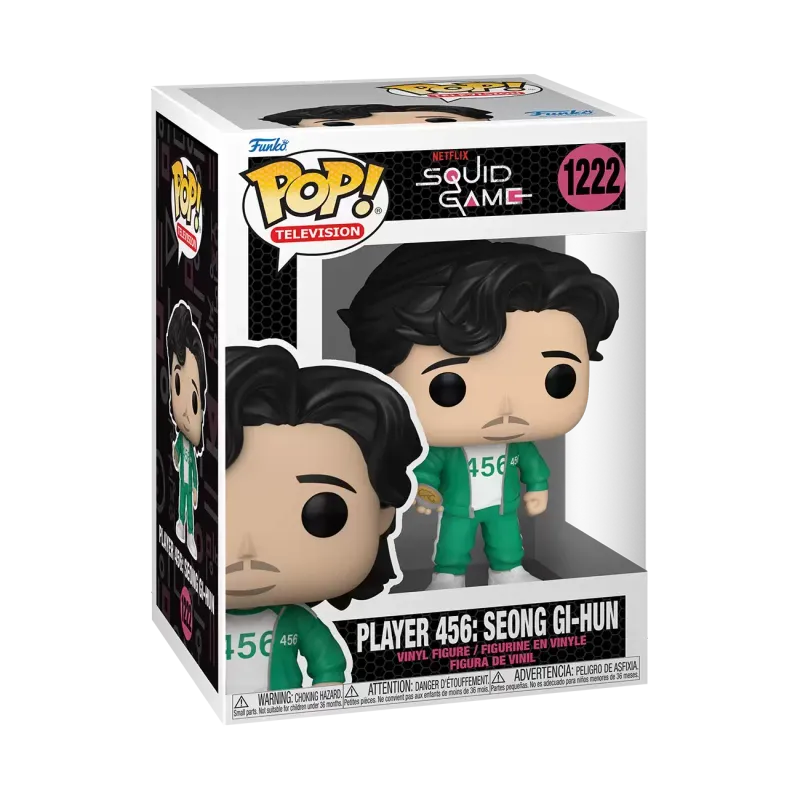POP! Television 1222 Squid Game Seong Gi-Hun Player 456 Funko Figure