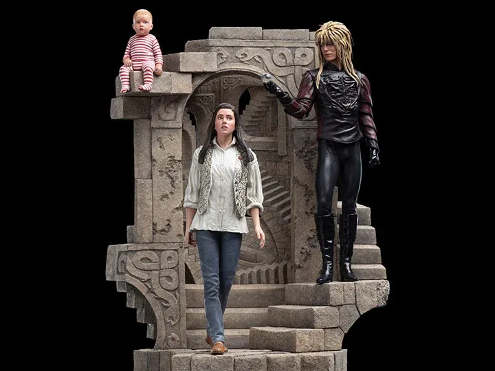 Labyrinth Jareth and Sarah in the Illusionary Maze 1/6 Scale Limited ...