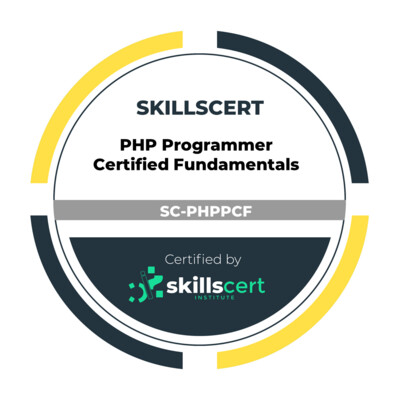 PROGRAMMER CERTIFICATIONS