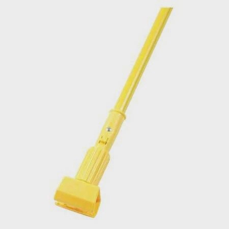 UNISAN Jaws Mop Handle, Wide Mop Heads, 60"