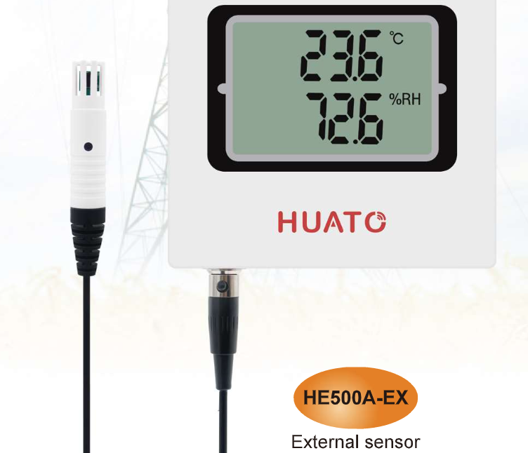 Humidity and temperature transmitter (External probe)