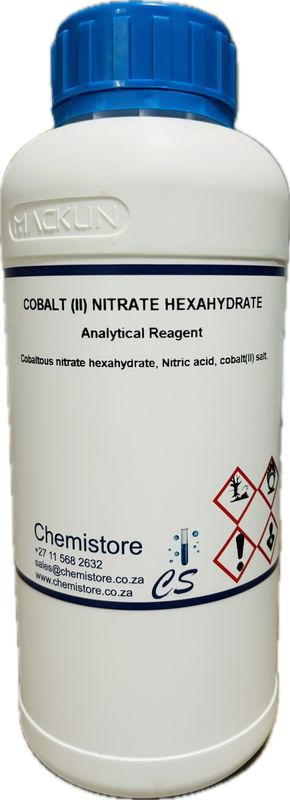 Cobalt (II) nitrate hexahydrate ≥ 98%, 100g