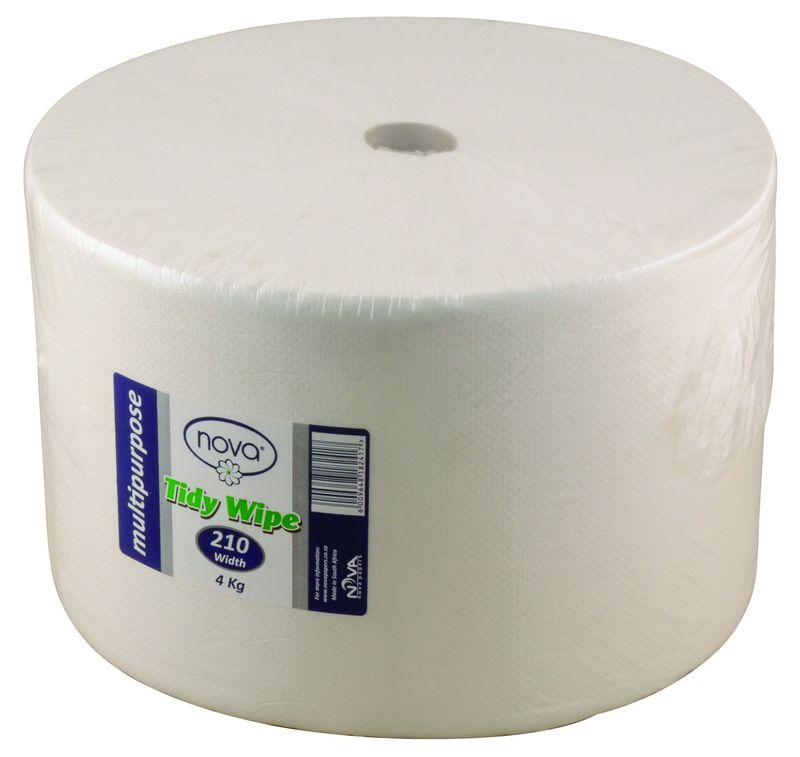 Nova Tidy Wipes Roll 210x900m