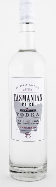 TASMANIAN PURE VODKA-750ML