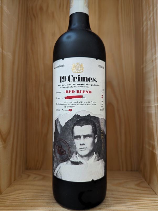 19 CRIMES RED BLEND 2020 - 750ML