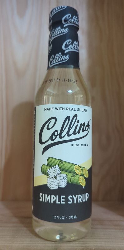 COLLINS SIMPLE SYRUP 375ML