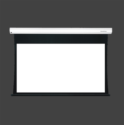 UST Projector | Tab-Tensioned Motorised Drop Down Screen (Long Throw)