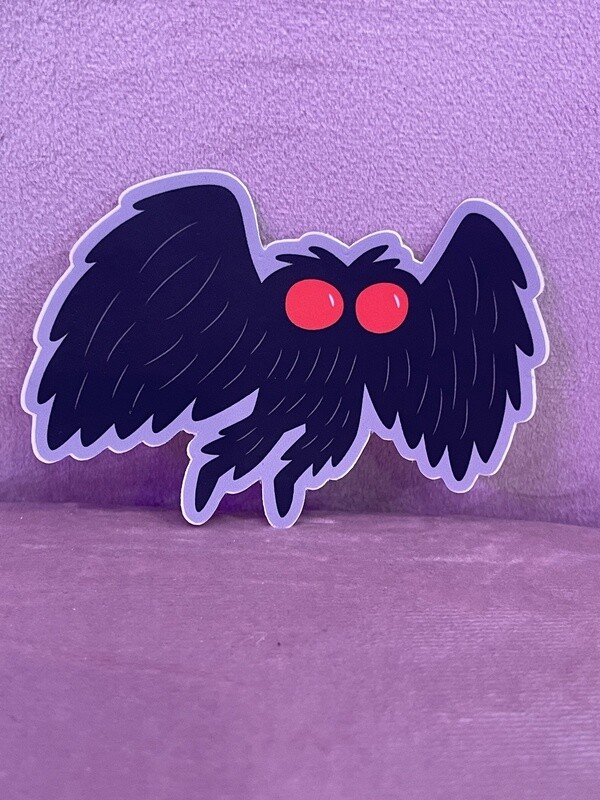 Mothman Cute Creature Sticker