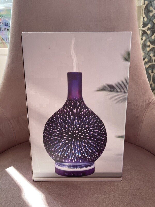 9" 3D Glass ultrasonic diffuser