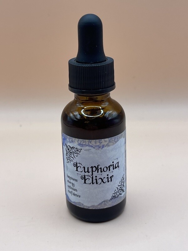 Euphoria Elixir | Herbal Tincture | Energy Work | Earth Magick | Herbal Infusion | Tincture ...