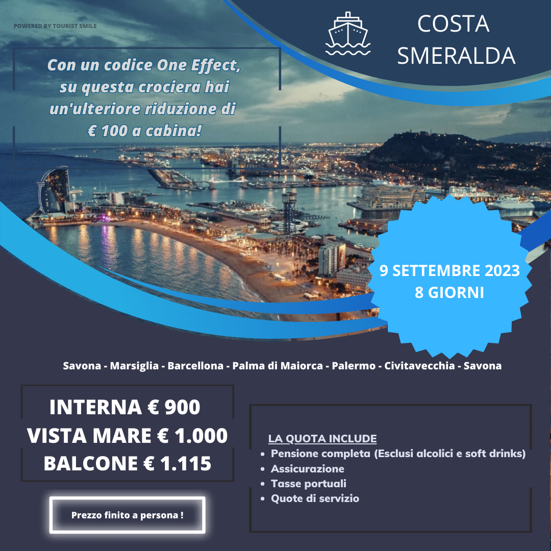 One Effect Home Page - Tempo libero, viaggi, svago. Tu.