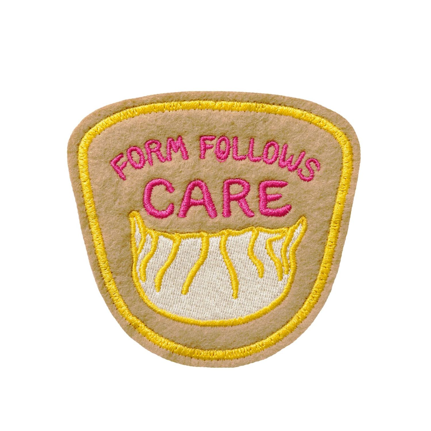 Form Follows Care Patch