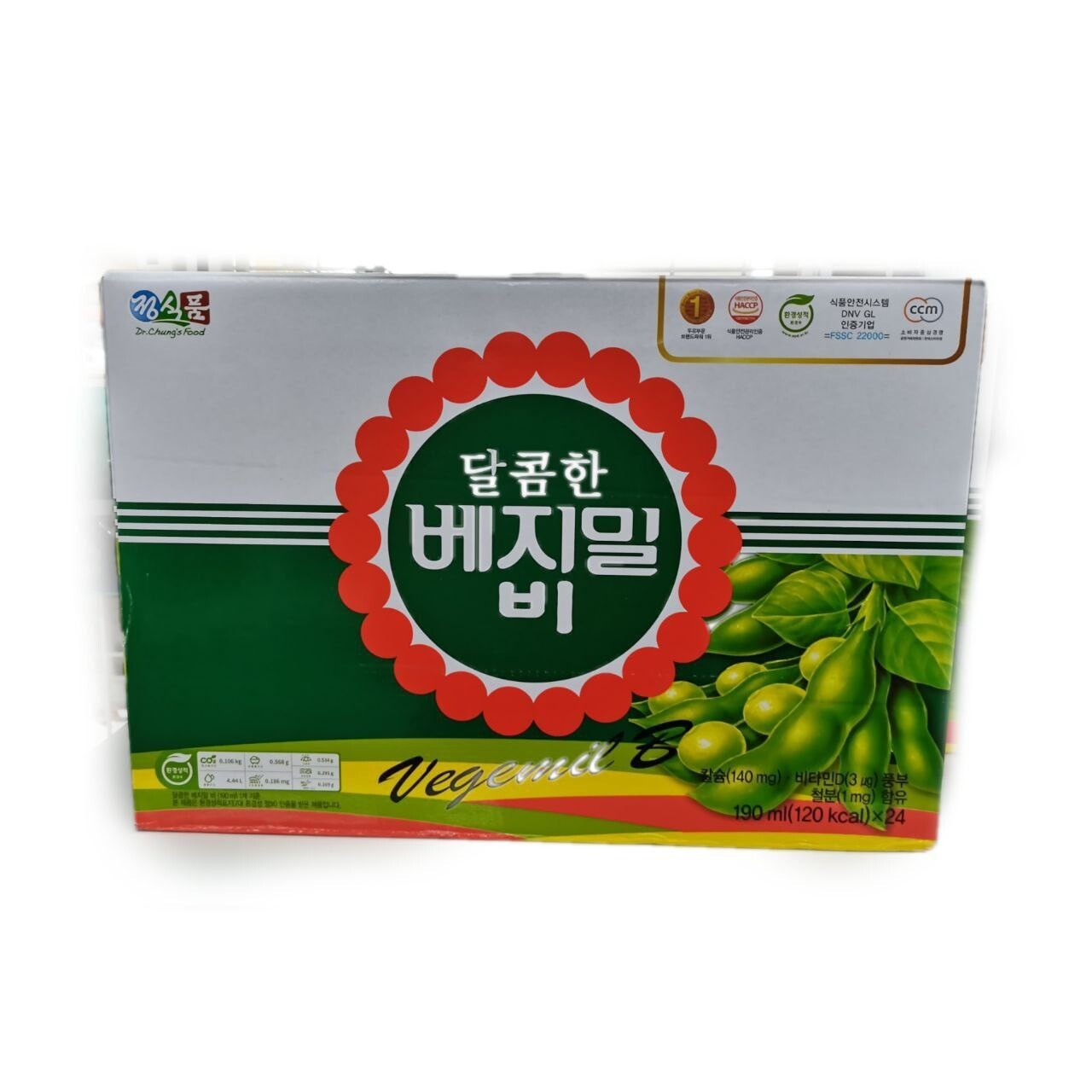 Vegemil soymilk B 190ml*24