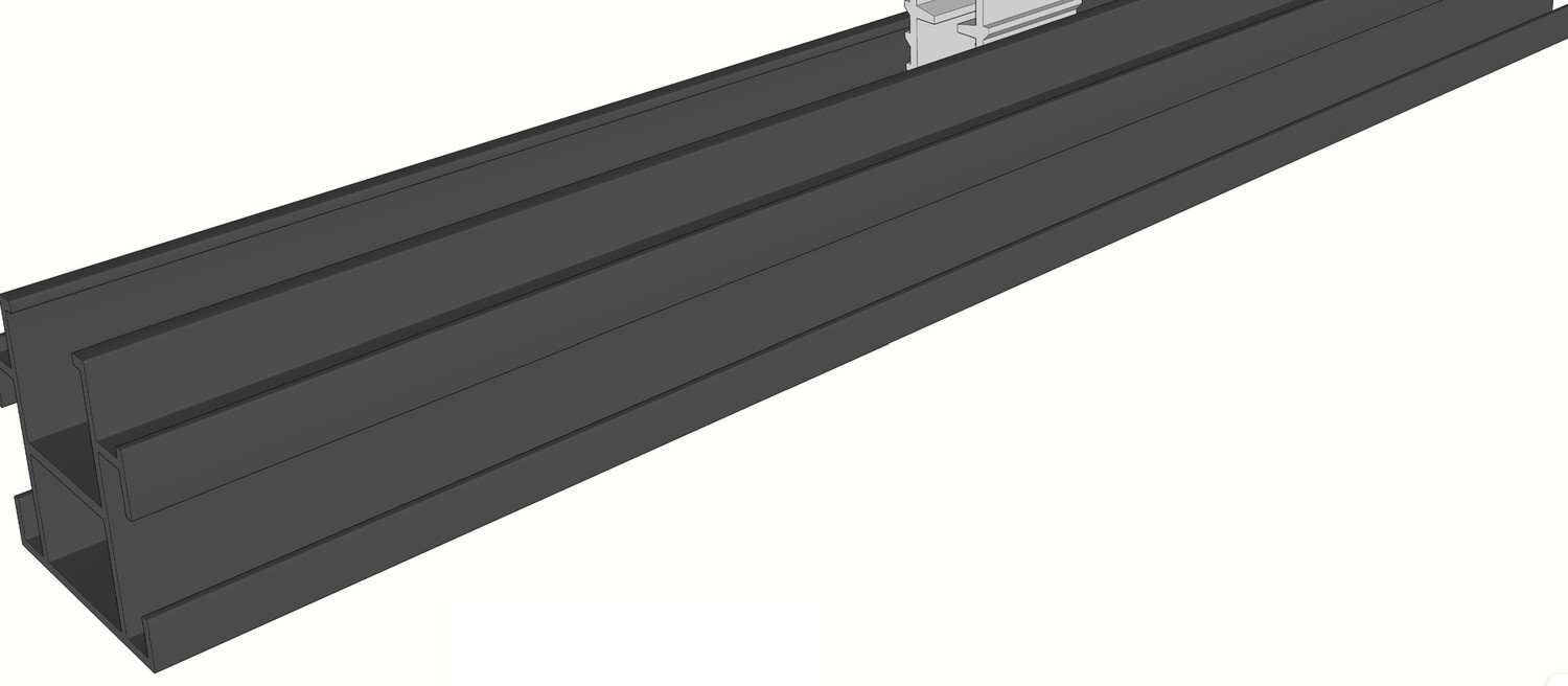 Aliminium Rail 4.4m - Store - MCI Projects