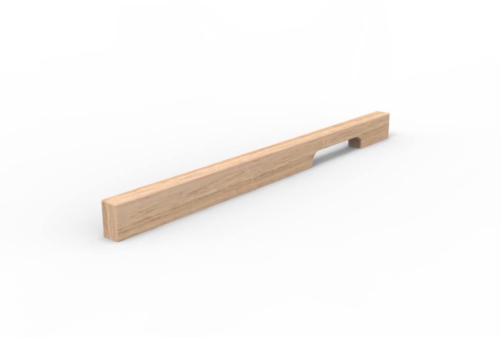 Door Handle | BODO CURVED Timber ENTRY Handle SET | Online Store