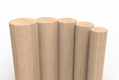 Curtain Rods - Timber in wide range of sizes | Online Store