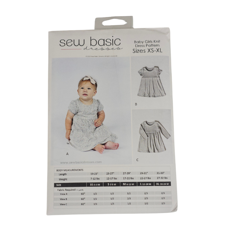 Girls Knit Dress Pattern