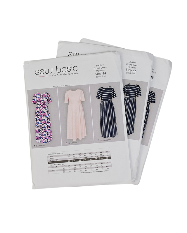 Women's Cape Dress Pattern