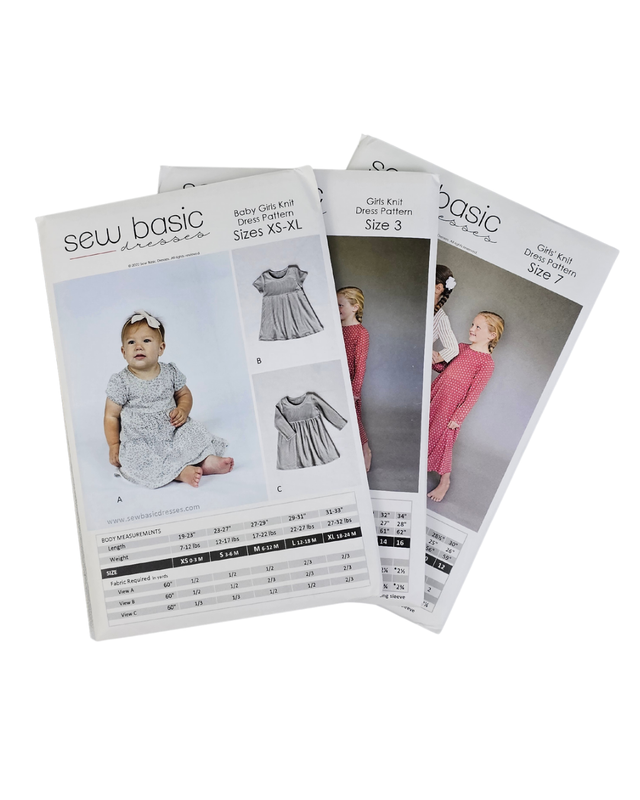Girls Knit Dress Pattern