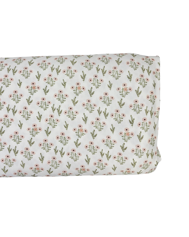 *Unique Design* Single Brushed Poly Cute Floral Pink