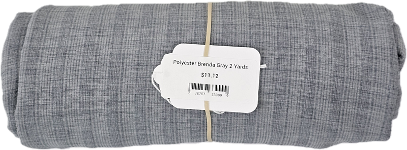 Polyester Brenda Gray 2 Yards