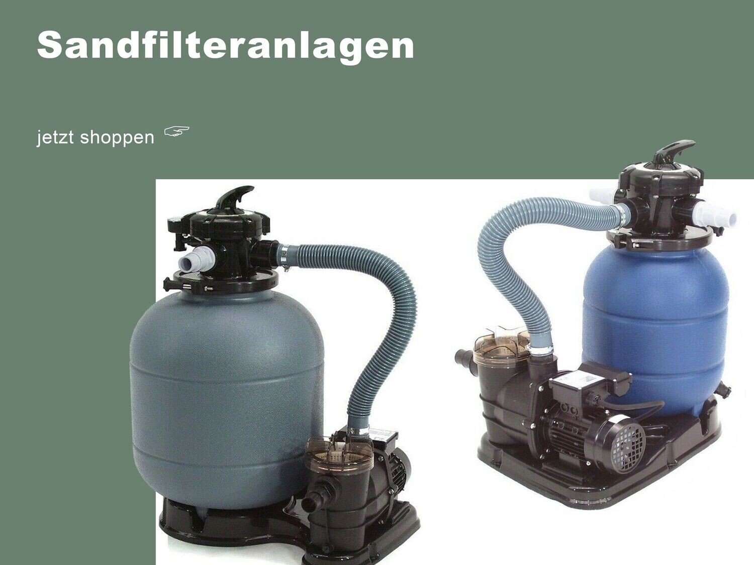 Sandfilteranlagen