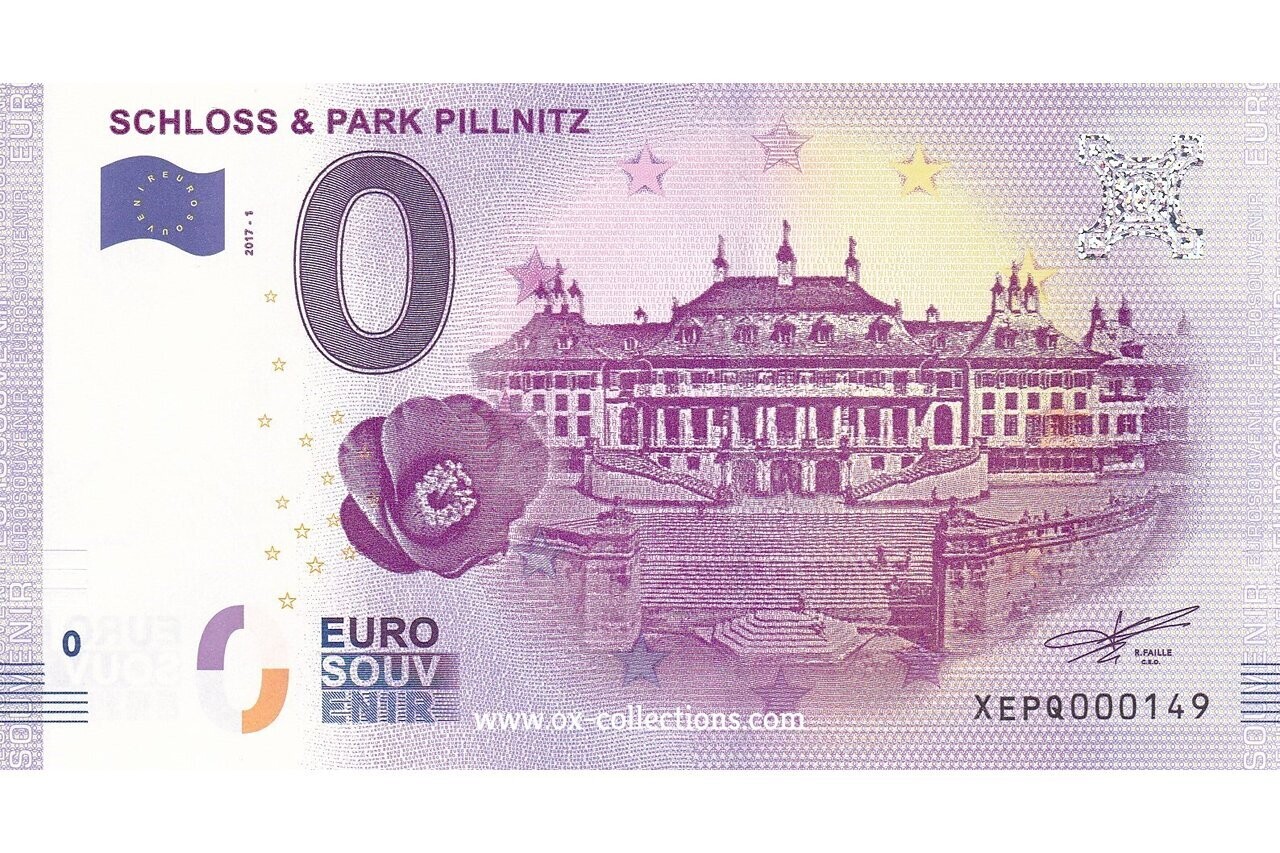 0 Euro Note Schloss & Park Pillnitz XEPQ-2017-1 | Ox