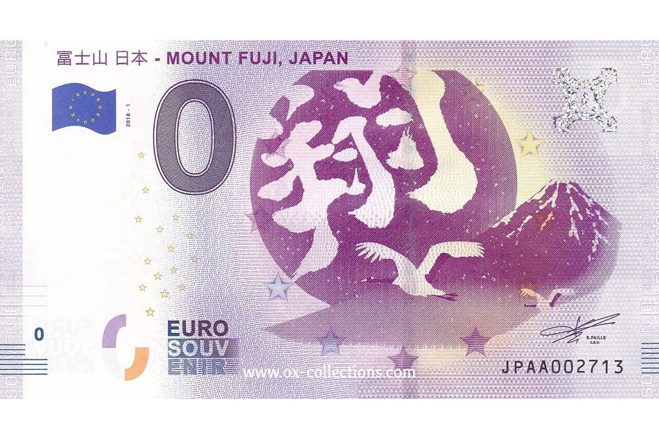0 Euro-Scheine Japan - Online-Shop & Liste | Ox