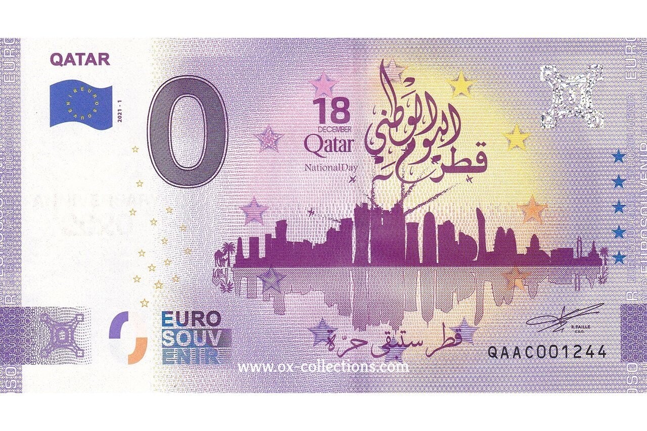 0 Euro-Scheine Katar – Liste & Übersicht | Ox