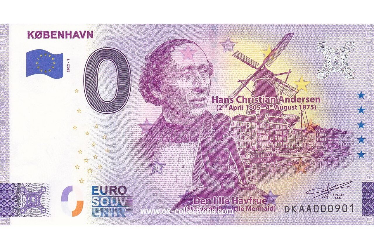 0 Euro-Scheine Dänemark - Online-Shop & Liste | Ox