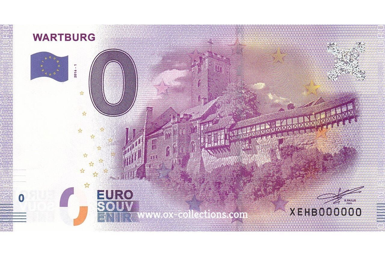 0 Euro Notes Prototypes - Online Shop | Ox