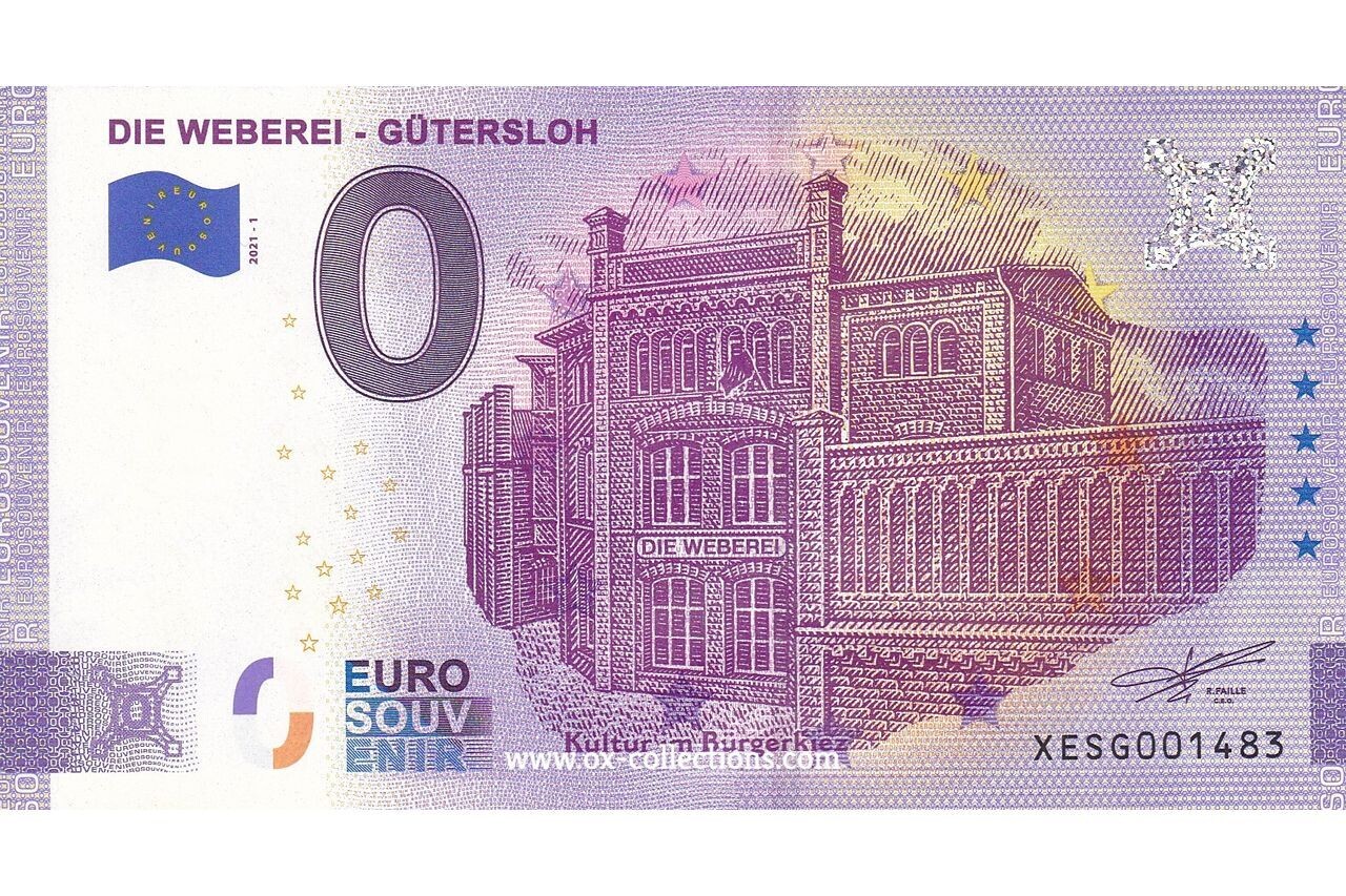 0 Euro Note Die Weberei Gütersloh XESG-2021-1 | Ox