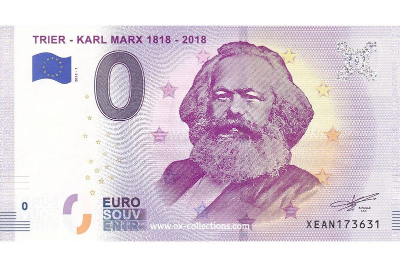 0 Euro Notes Germany - Online Shop & List | Ox