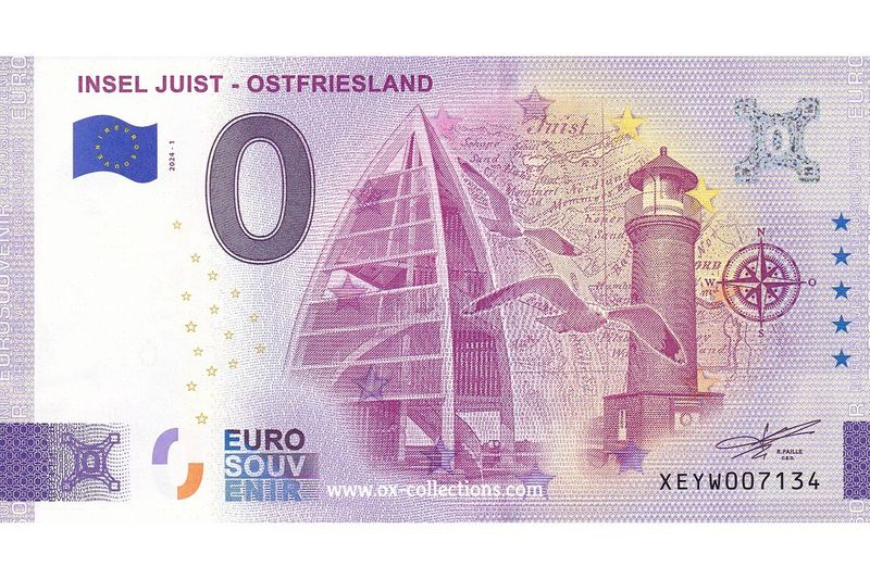 0 Euro Notes Germany - Online Shop & List | Ox