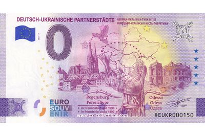 Buy 0 Euro Notes - Online Shop & List | Ox