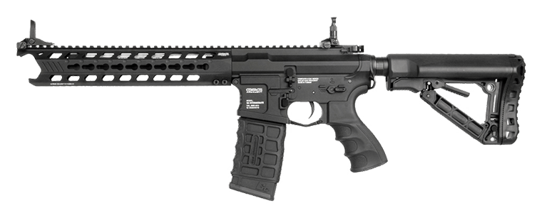 G&G GC16 "Predator" M4 Airsoft AEG Rifle with KeyMod Rail (Color: Black)