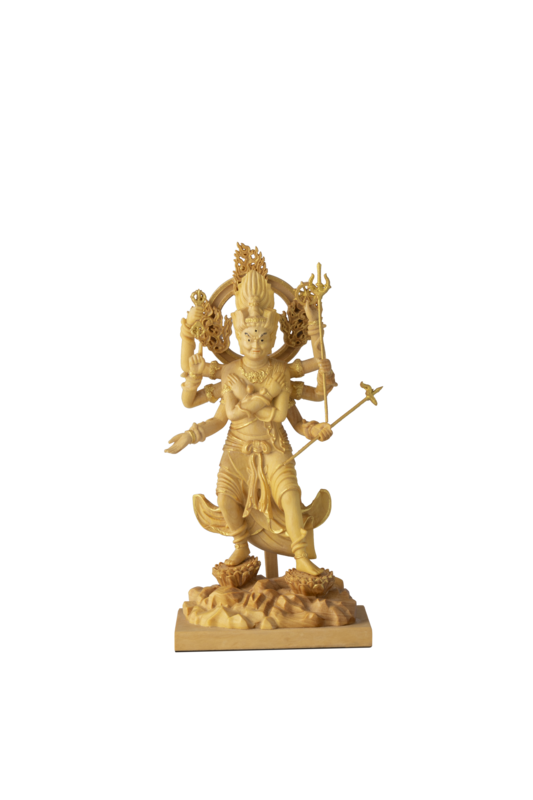 Five Wisdom Kings / Godai Myoo: Gundari Myoo (五大明王 軍荼利明王)